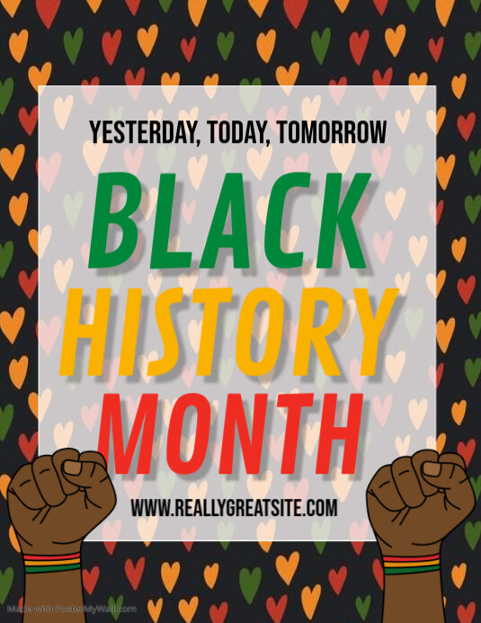 Black history month template 2025 | PosterMyWall