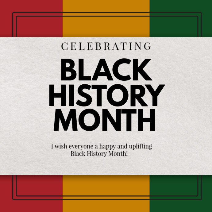 Black history month template 2025 | PosterMyWall