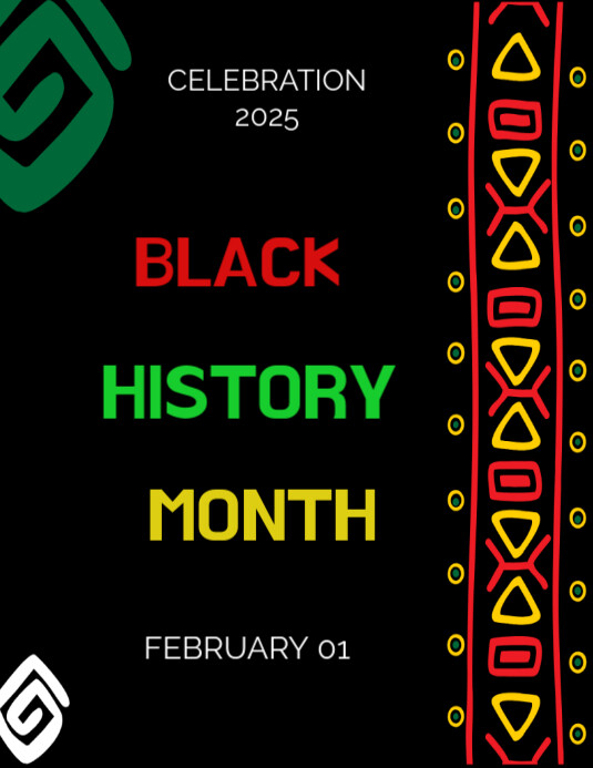Black history month template 2025 | PosterMyWall