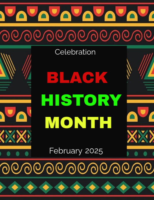 Black history month template 2025 | PosterMyWall