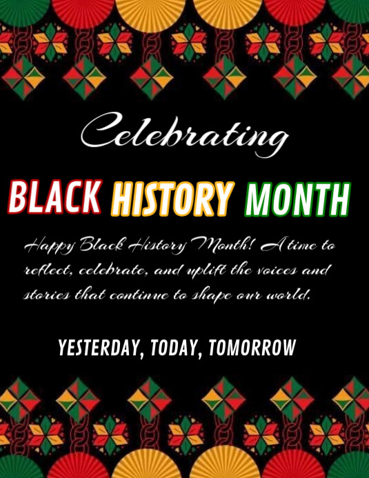 Copy of Black History Month Template 2025 | PosterMyWall