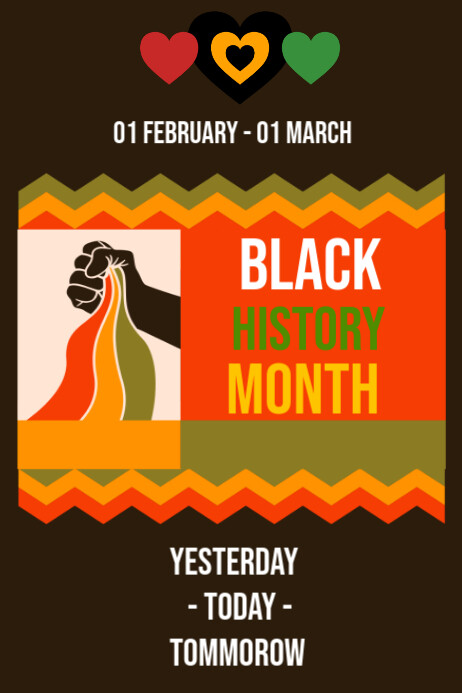 Black history month template 2025 | PosterMyWall
