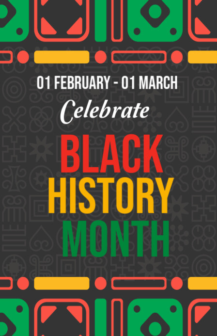 Black history month template 2025 | PosterMyWall