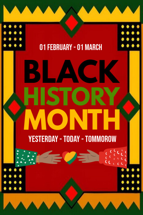 Black history month template 2025 | PosterMyWall
