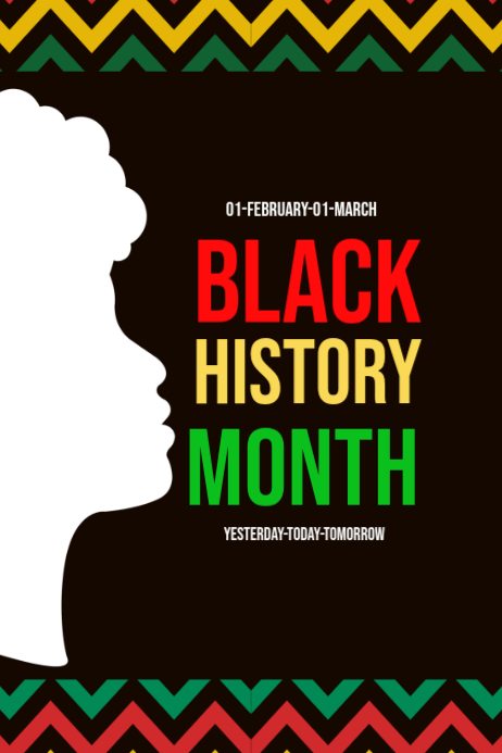Black History Month template 2026 | PosterMyWall