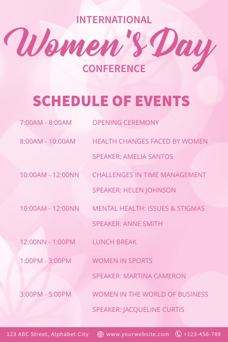 International Women’s Day Template | PosterMyWall