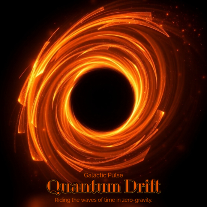 Black Hole Accretion Disc Album Cover Template for Progressive Rock ...