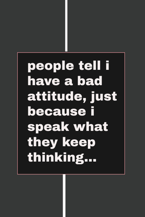 Black Illustrative Fact Of Life Poster Templat | PosterMyWall