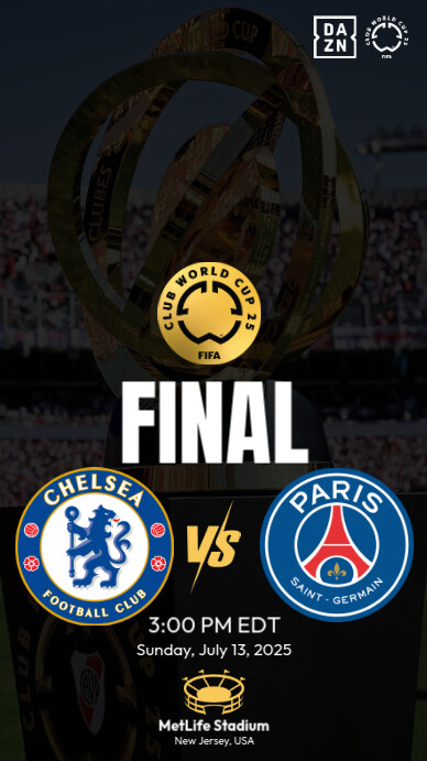 Plantilla de Black Illustrative Fifa Club World Cup Instagram Story ...