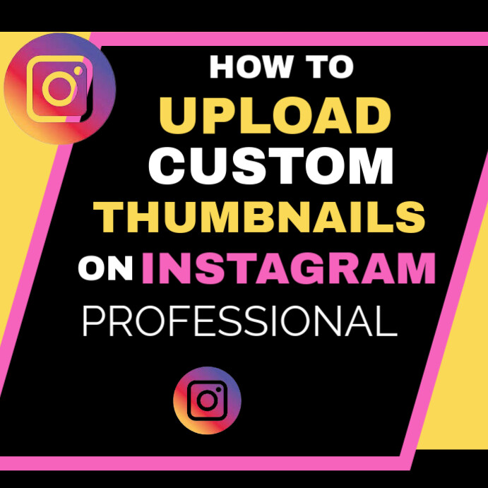 Black Instagram Post Template | PosterMyWall