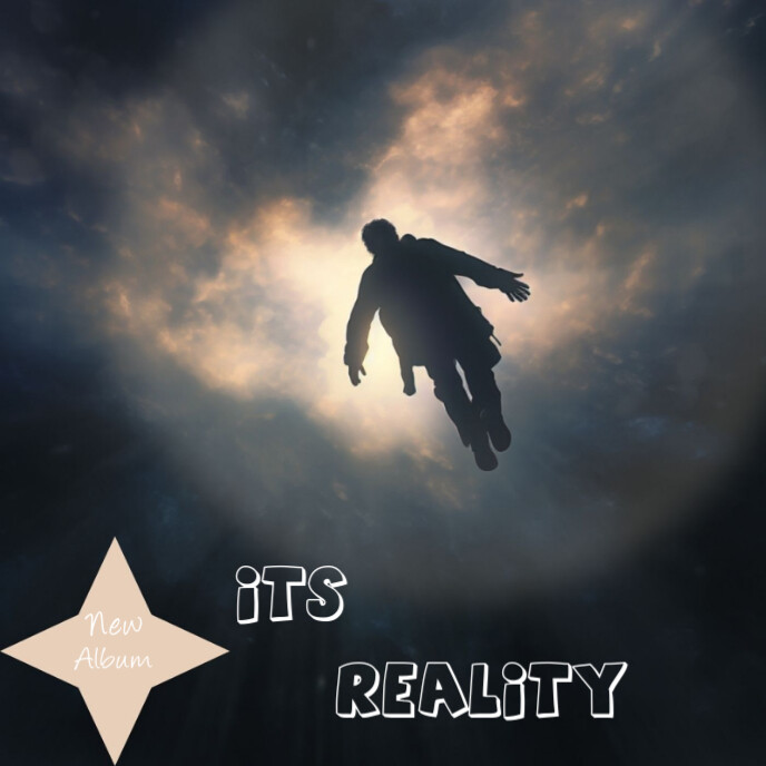 Modèle Black Its Reality Album Cover | PosterMyWall