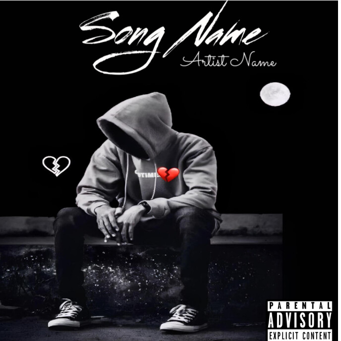 Black Joyful Albem Album Cover Template | PosterMyWall