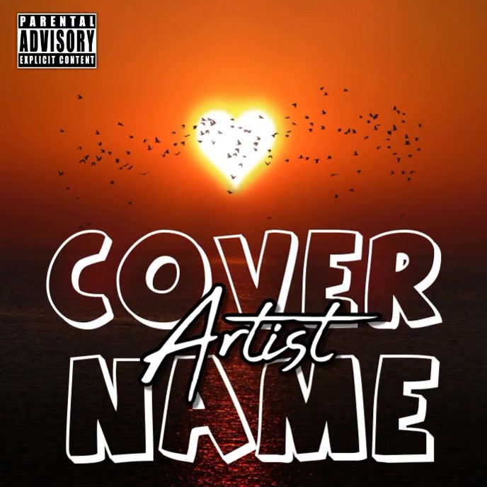 Black Joyful Album Cover Album Cover Template | PosterMyWall