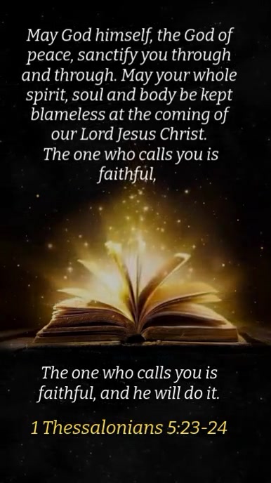 Black Joyful Biblical Messages Instagram Reel Template | PosterMyWall