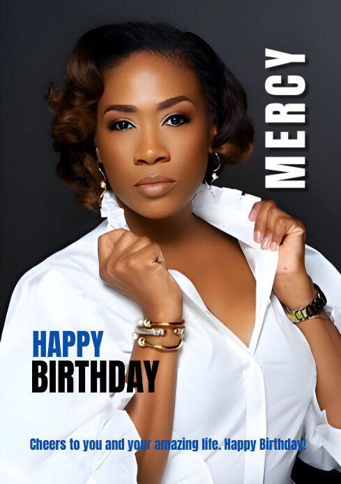 Modèle Black Joyful Black Background Pastel Happy Bi | PosterMyWall