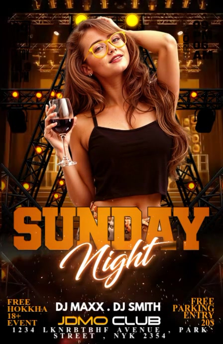 Black Joyful Bonfire Night Flyer Half Page Wide Template | PosterMyWall