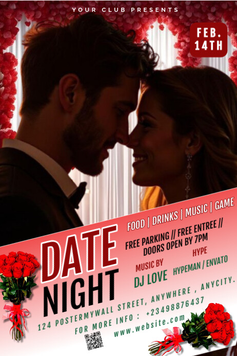 Copy of Black Joyful Date Night Poster | PosterMyWall