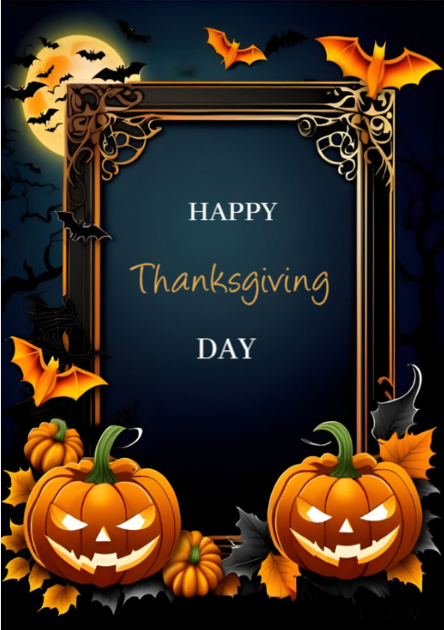 Black Joyful Frame A4 Template | PosterMyWall