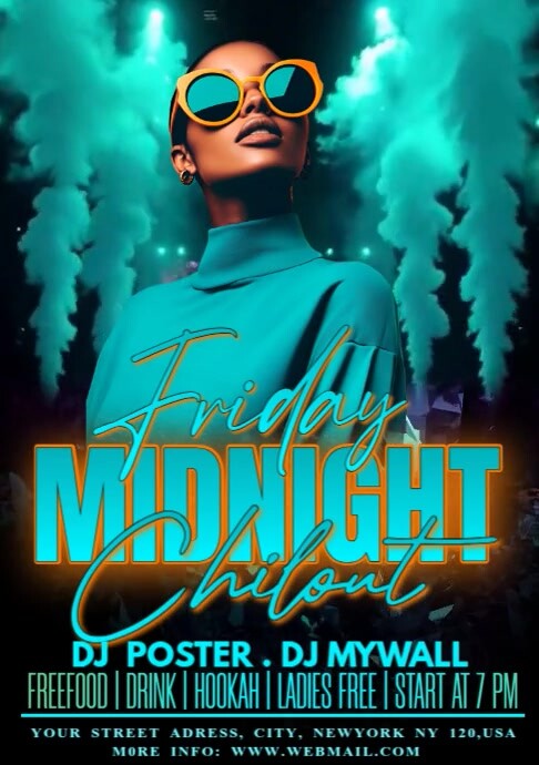 Copy of Black Joyful Friday Party A2 | PosterMyWall