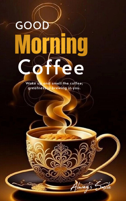 Black Joyful Good Morning Kindle/book Covers Template | PosterMyWall