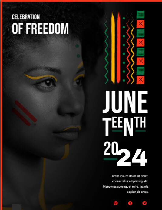 Copy of Black Joyful Gra Flyer (us Letter) | PosterMyWall