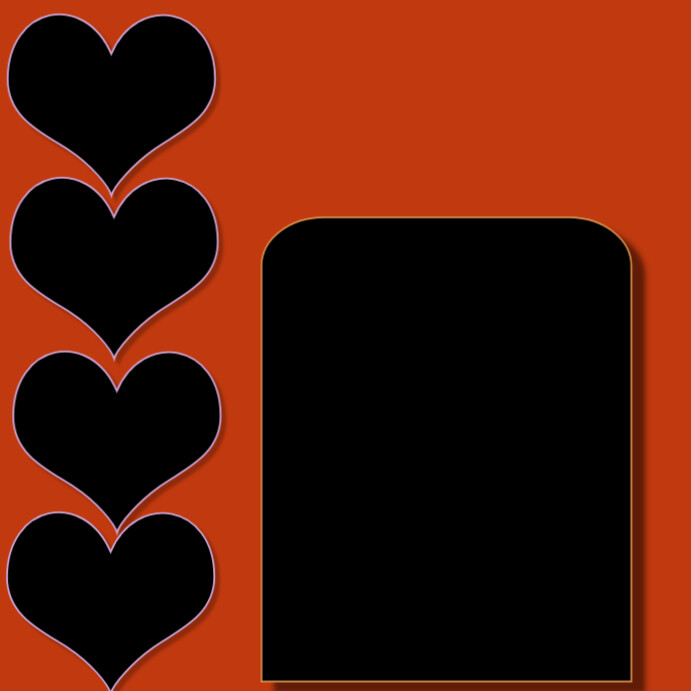 Black Joyful Happy Birthday Frame Instagram Post Template | PosterMyWall