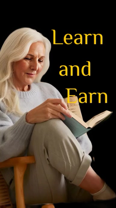 Plantilla de Black Joyful Learn And Earn Instagram Reel | PosterMyWall