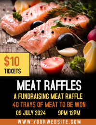 meat raffle Template | PosterMyWall