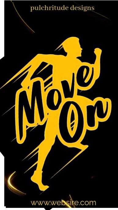 Black Joyful Move On Instagram Reel Template | PosterMyWall