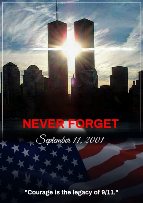 Cópia de Black Joyful Never Forget A4 | PosterMyWall