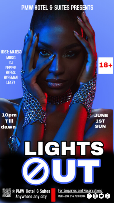 Copy of Black Joyful Party Flyer Whatsapp Status | PosterMyWall