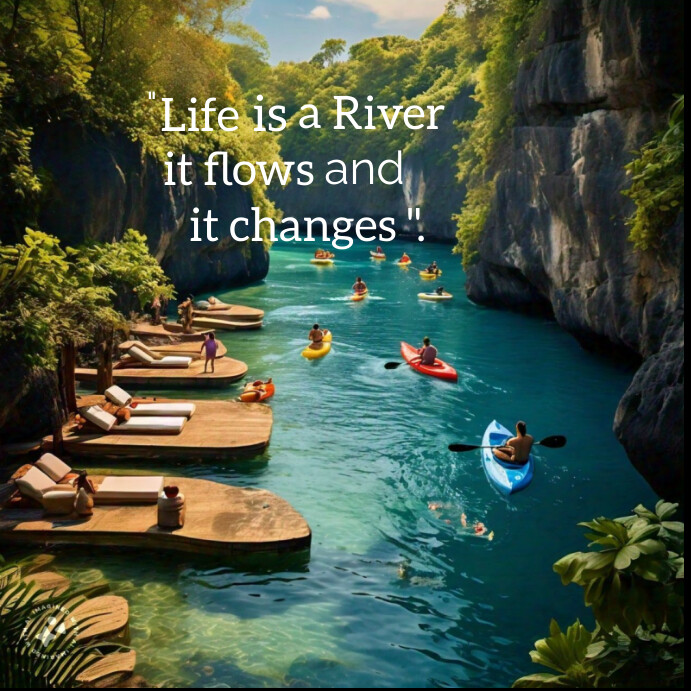 Copy of Black Joyful River Instagram Post | PosterMyWall