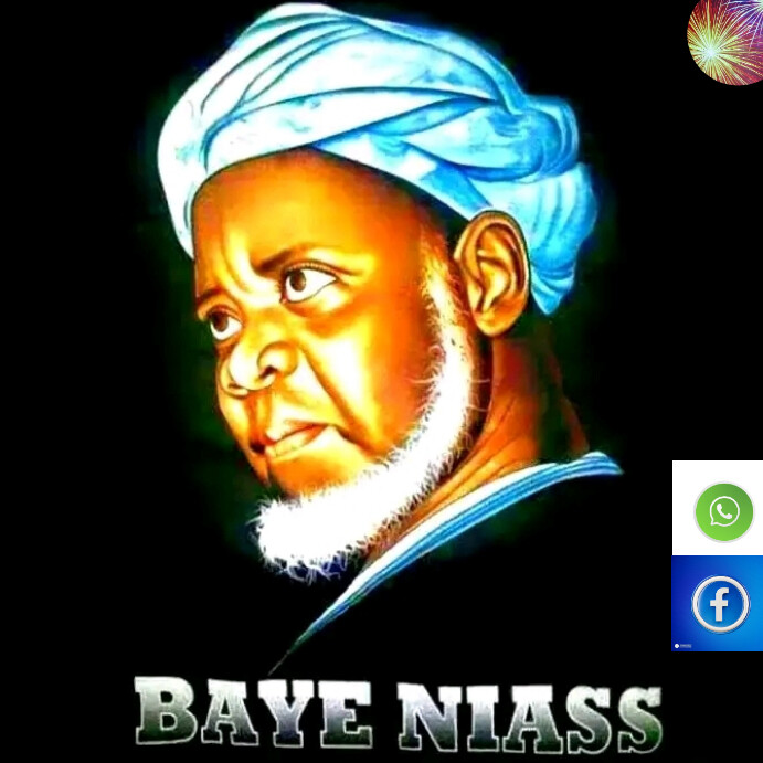 Modèle Black Joyful Sheikh Ibrahim Nyass Instagram Post | PosterMyWall