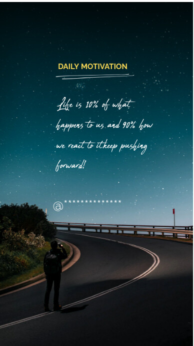 Black Joyful Social Media Whatsapp Status Template | PosterMyWall