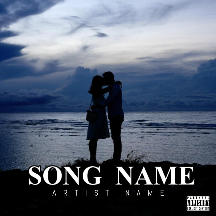 Black Joyful Song Album Album Cover Template | PosterMyWall