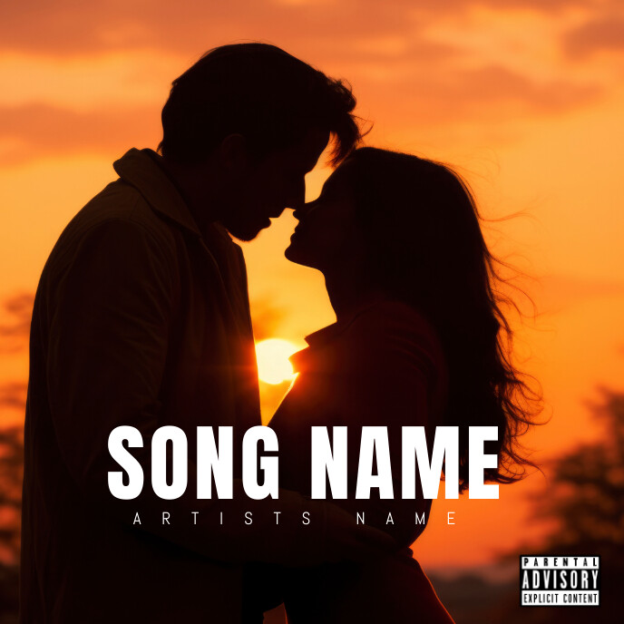 Black Joyful Song Album Cover Template | PosterMyWall