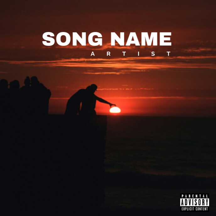 Black Joyful Song Album Cover Template | PosterMyWall