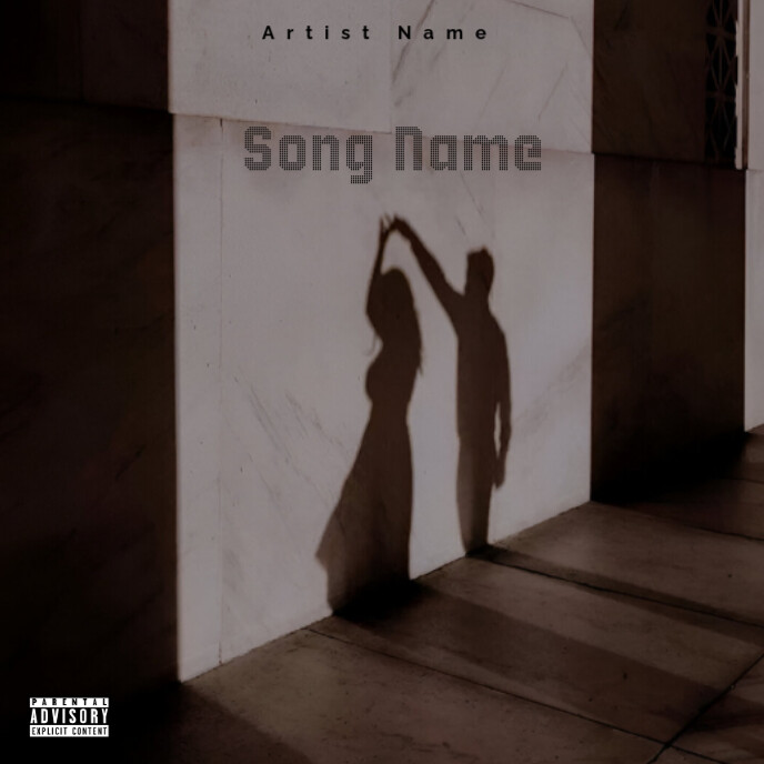 Black Joyful Song Album Cover Template | PosterMyWall