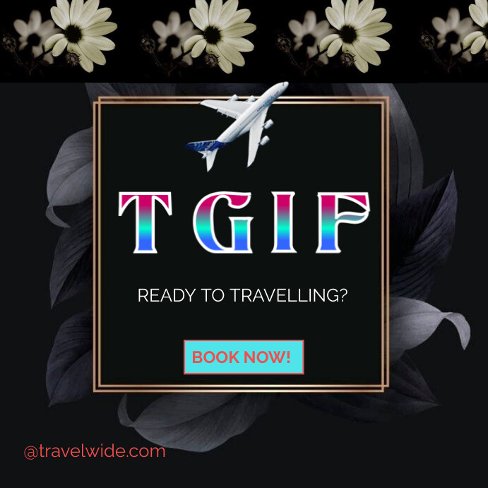 Black Joyful thank God its Friday Tgif Instag Template | PosterMyWall
