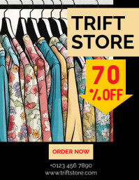 Thrift store flyer template | PosterMyWall