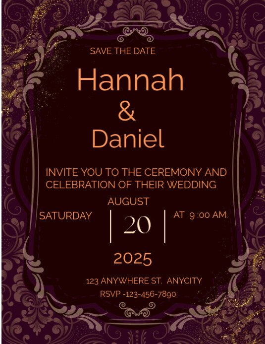 Plantilla de Black Joyful W Flyer (us Letter) | PosterMyWall