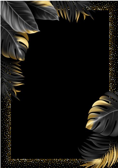 Copy of Black Joyful Wedding Card Frame A3 | PosterMyWall