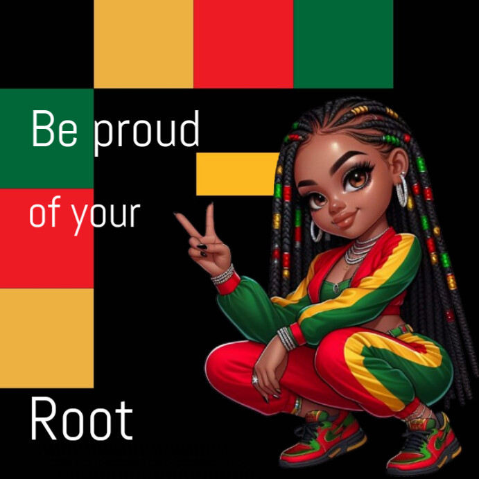 Black List-based Black History Month Instagram Post Template | PosterMyWall