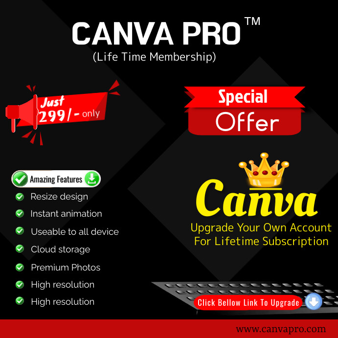 Black List-based Canva Pro Ads Instagram Post Template | PosterMyWall