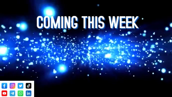 Black List-based Coming This Week Digital Display (16:9) Template ...