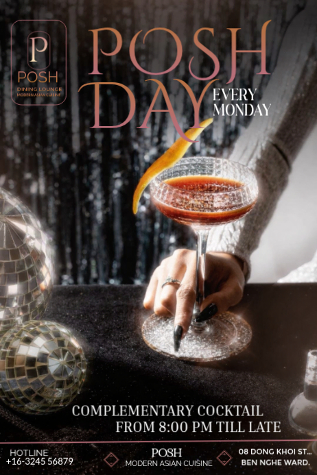 Plantilla de Black List-based Every Monday Poster | PosterMyWall