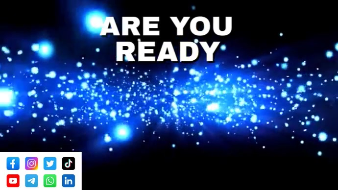 Plantilla de Black List-based Get Ready Digital Display (16:9 ...