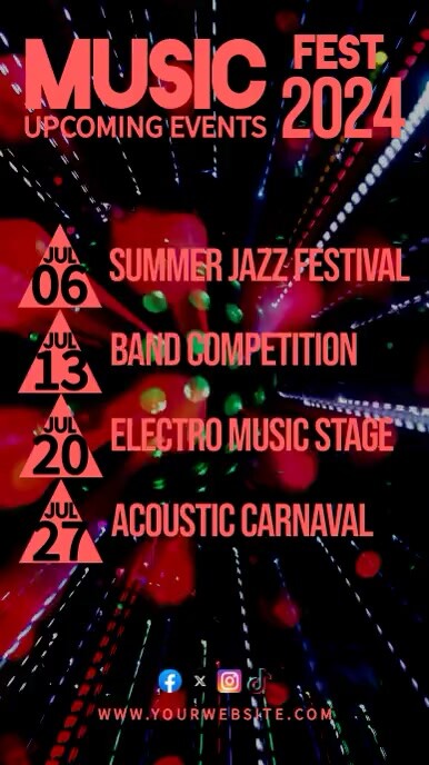 Black List-based Upcoming Event Reel Instagra Template | PosterMyWall