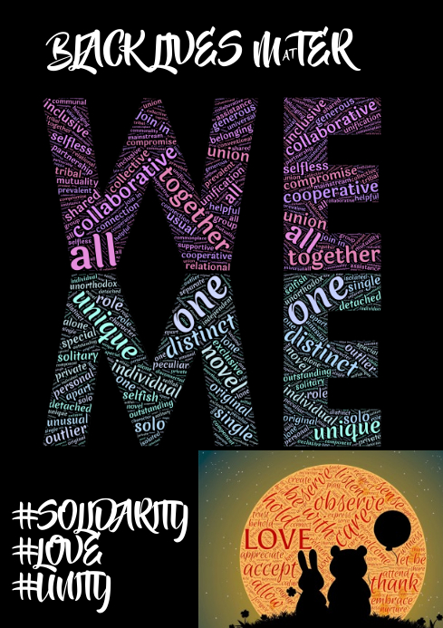 BLACK LIVES MATTER FLYER TEMPLATE | PosterMyWall