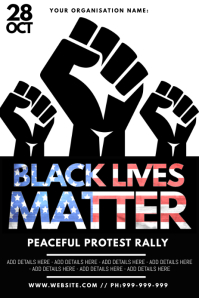 Black Lives Matter Template | PosterMyWall
